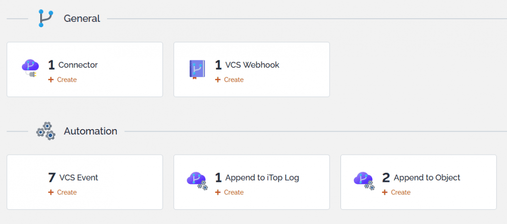 VCS integration (Automation)