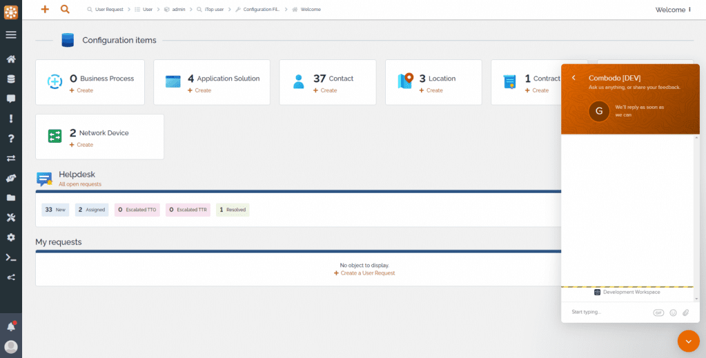 Chat integration with Intercom (For administrators)